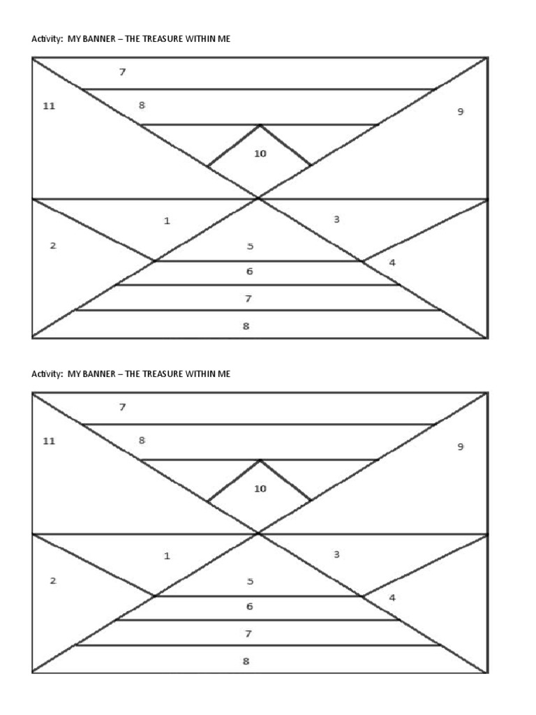 Activity: My Banner - The Treasure Within Me | PDF