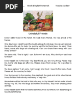 Elephant and Friends Story | PDF