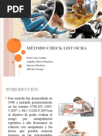 6-Método Ocra Checklist Ejemplo de Aplicación Corregido VT | PDF ...