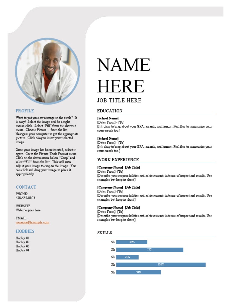 CV Template | PDF | Computing | Software