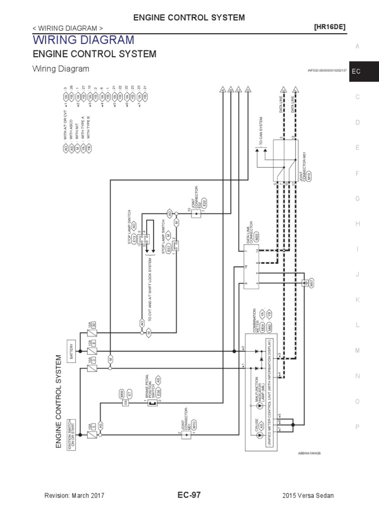 Wiring Diagram: Engine Control System | PDF | Sedans | General Motors ...