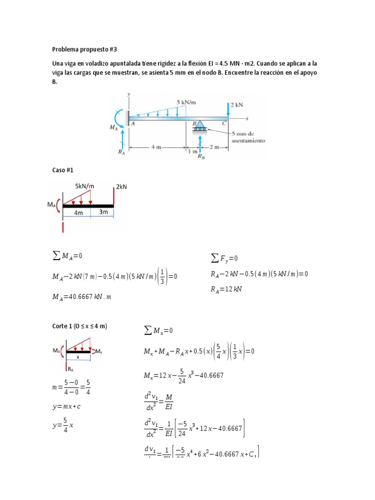 Problema Propuesto 3 | PDF