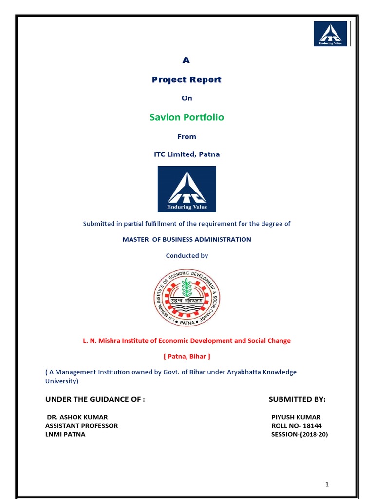 Piyush Project Report | Download Free PDF | Marketing Research | Marketing