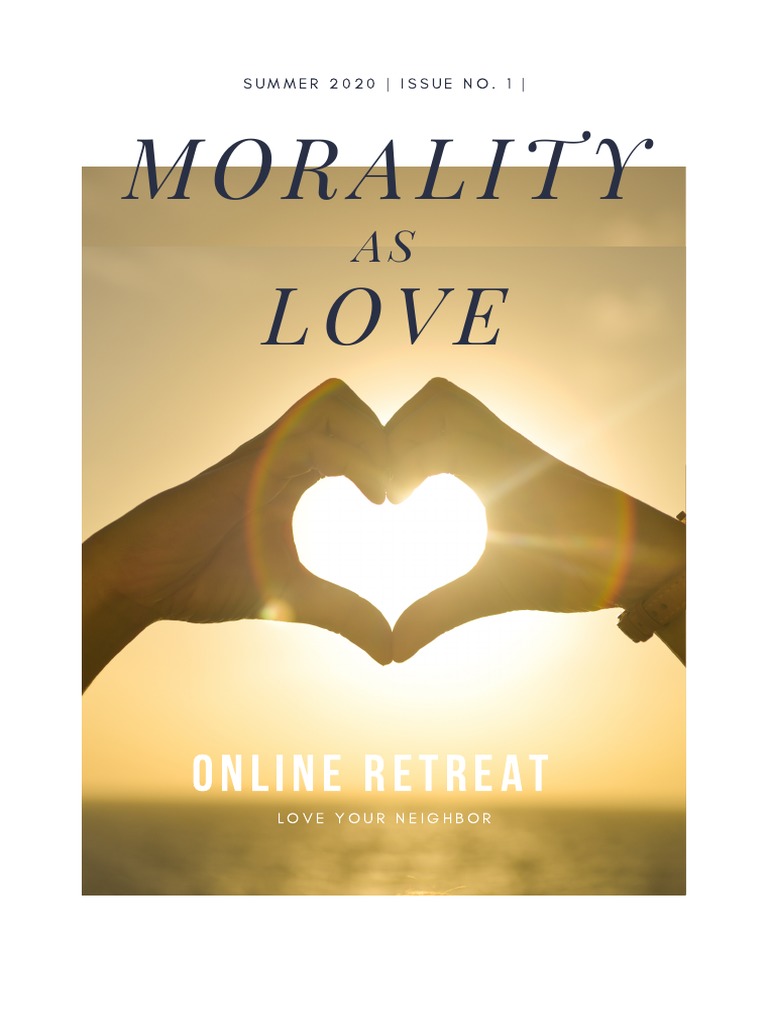Morality As Love | Download Free PDF | Love | Prayer