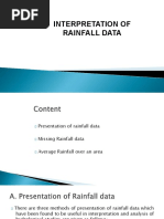 Module 6 - Conversion of Point Rainfall | PDF | Contour Line | Drainage ...
