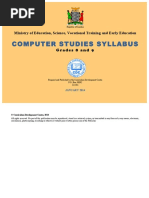 Computer Studies Syllabus Grades 10 To 12 | PDF | Computer Programming ...