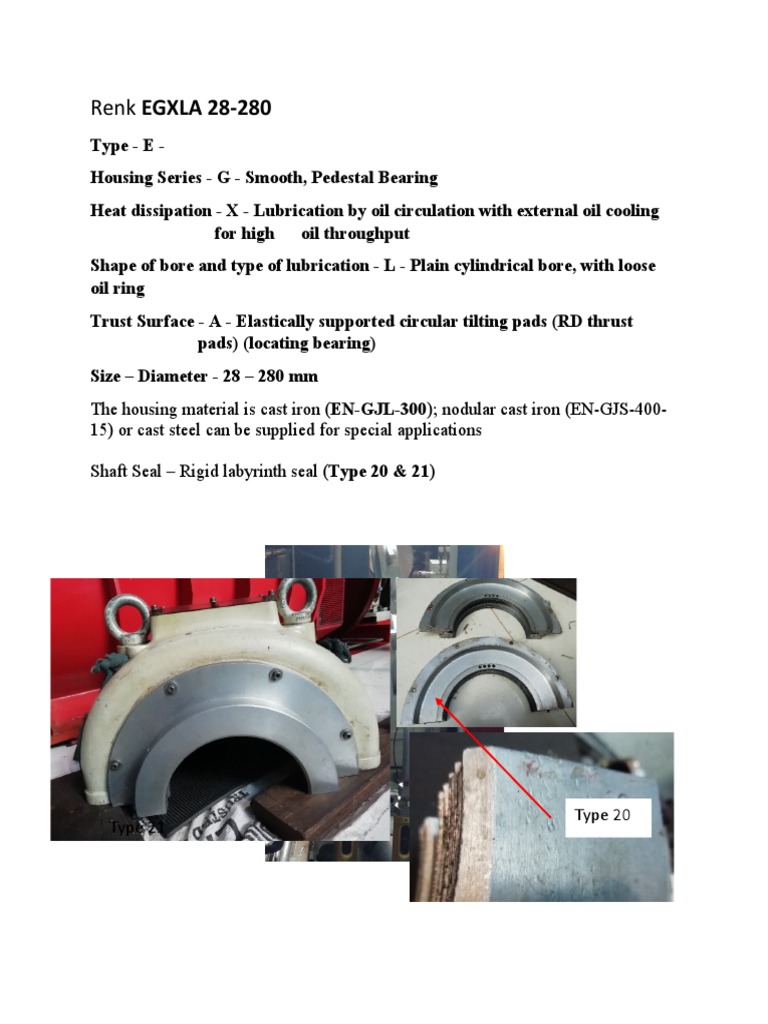 Renk Slide Bearing | PDF