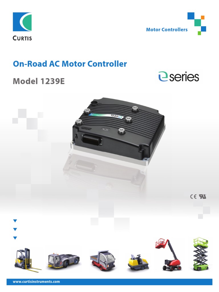 Curtis Controller 50208 - 1239E - RevC3 | PDF | Electric Motor ...