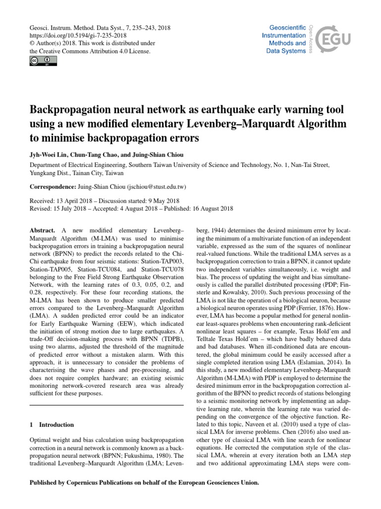 Backpropagation Neural Network Pdf Artificial Neural Network