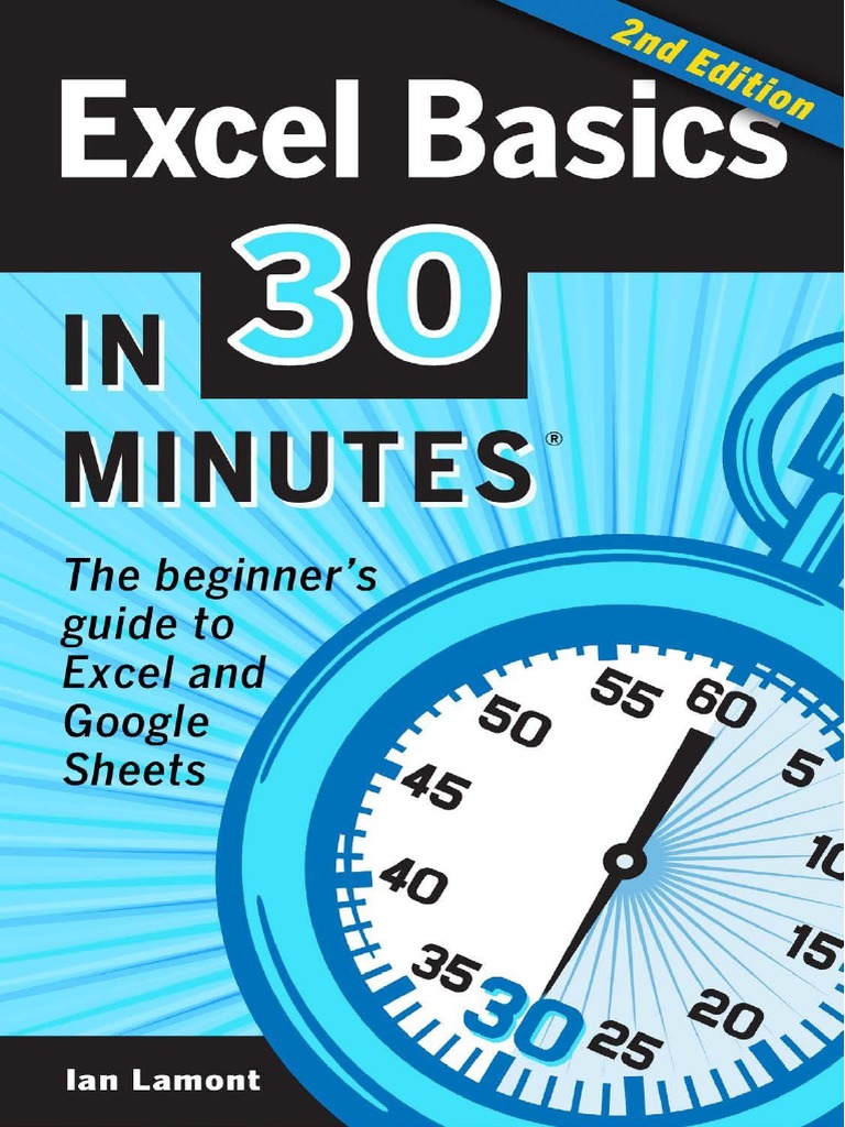 Excel Basics in 30 Minutes, 2nd Edition PDF | PDF | Microsoft Excel ...