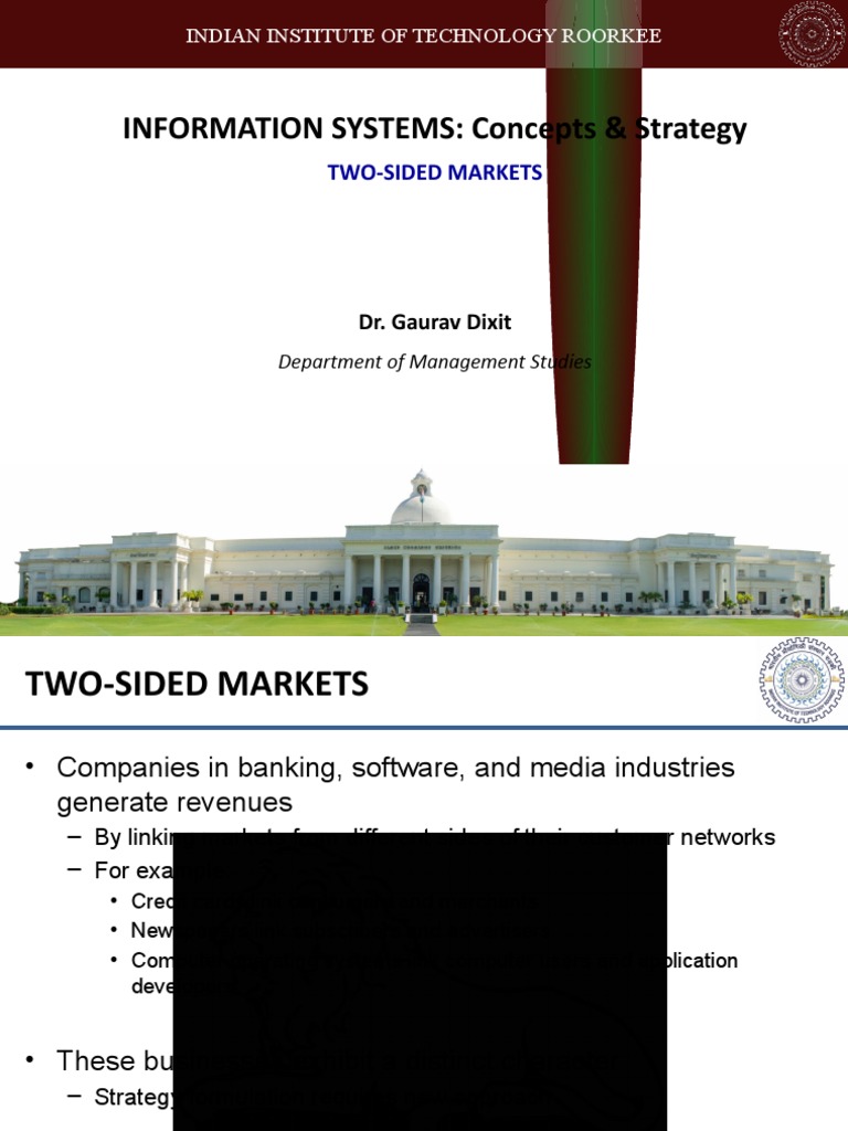 Understanding Two-Sided Markets | PDF | Marketing | Computing