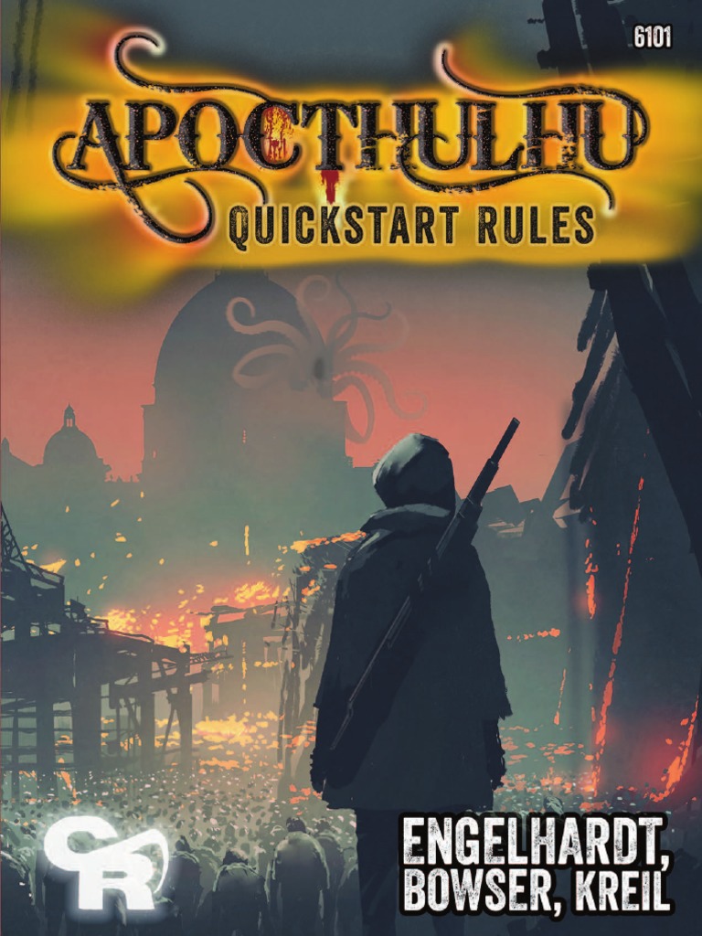 APOCTHULHU Quickstart Rules PDF | PDF | H. P. Lovecraft | Cthulhu Mythos