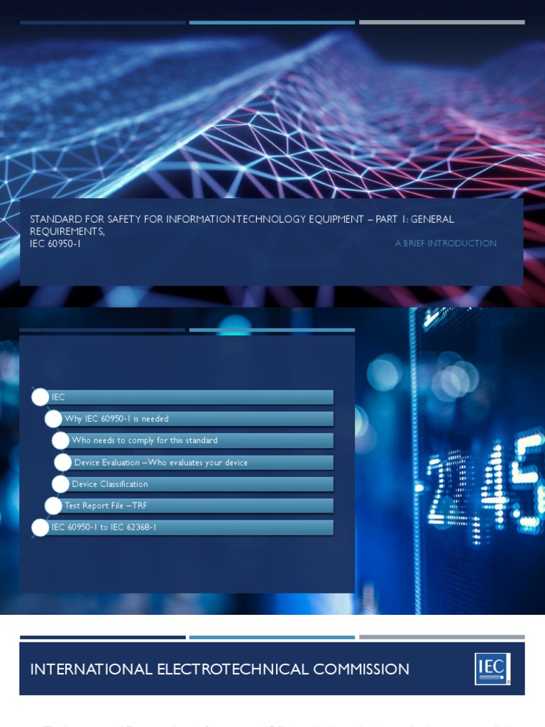 IT Equipment Safety Standards | PDF | Insulator (Electricity) | Direct ...
