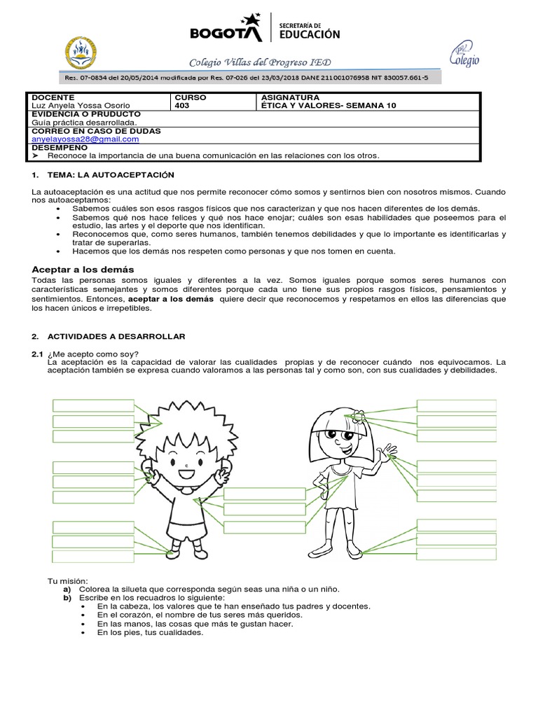 Ética y Valores 10 | PDF