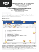 Las Partes de Word 2025 | PDF | Ventana (informática) | Microsoft Word