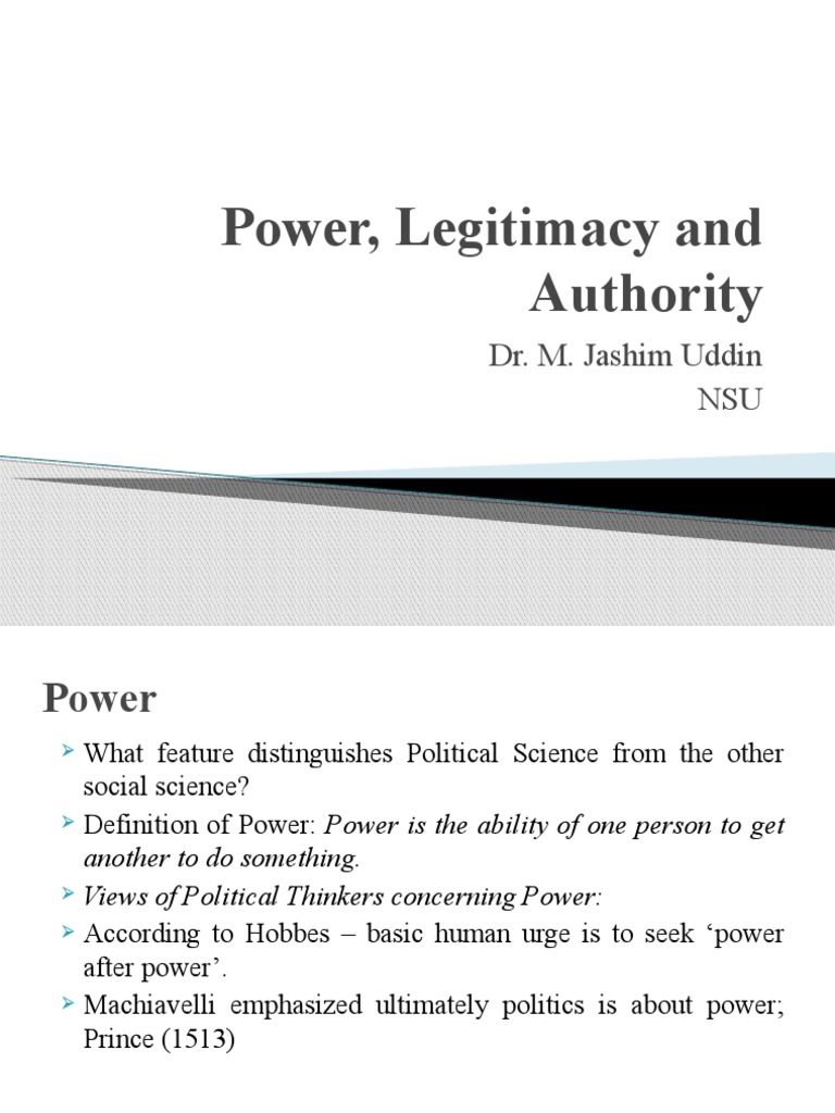 Understanding Political Legitimacy | PDF | Rationality | Legitimacy ...