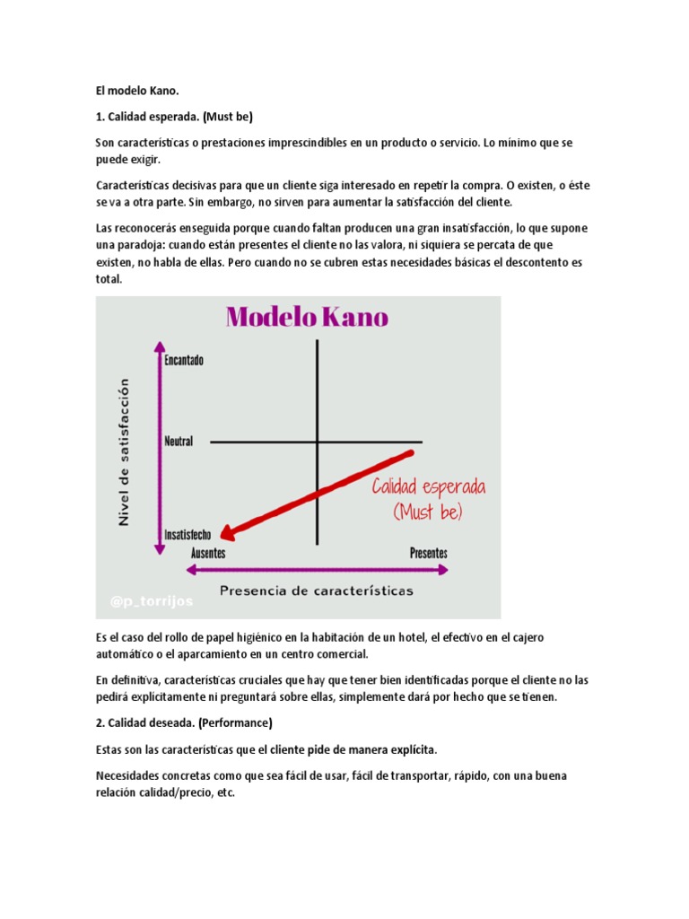 Matriz Kano y Kraljic | PDF | Cliente | Medición
