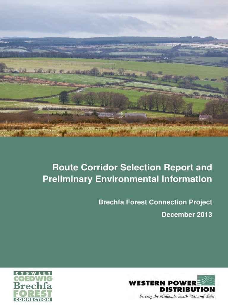 Route Corridor Selection Report and PEI | PDF | Environmental Impact ...