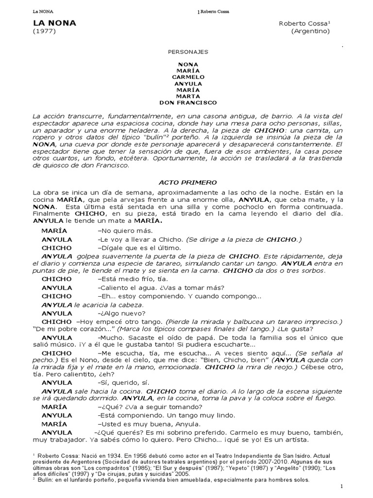 La Nona | PDF | Alimentos | Comida y bebida