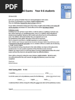 ICAS Y5 Questions 2013 To 2018 | PDF