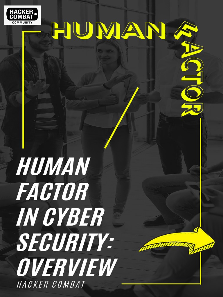 Human Factor In Cybersecurity Overview Hacker Combat Pdf Computer