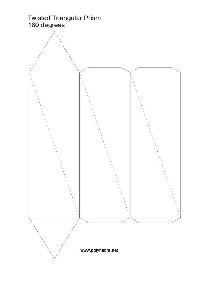 Twisted Triangular Prism Explained | PDF
