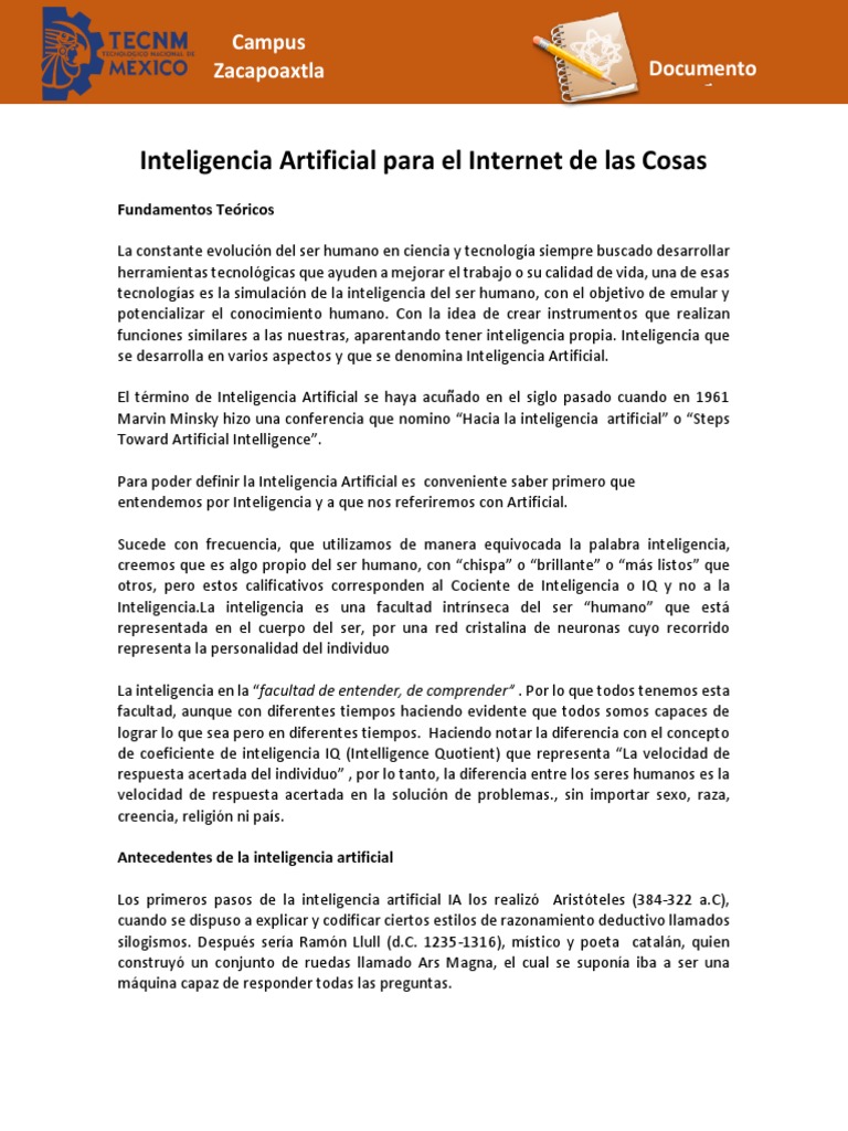 Inteligencia Artificial Pdf Pdf Inteligencia Aprendizaje Automático