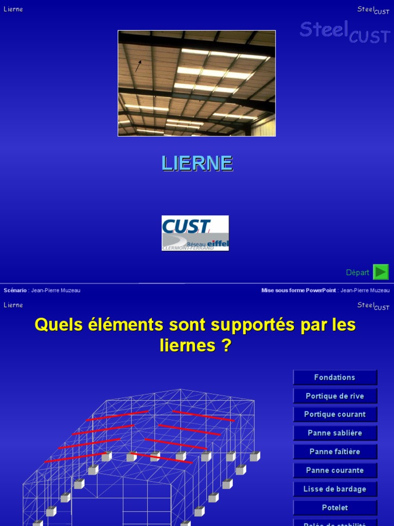 Définition et rôle des liernes métalliques | PDF | Flexion (matériau ...