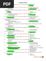 Plumbing Test Guides Sample Questions | PDF | Plumbing | Water Heating