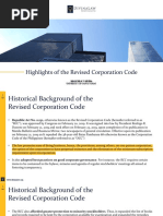 Revised Corporation Code PDF | PDF | Corporations | Partnership