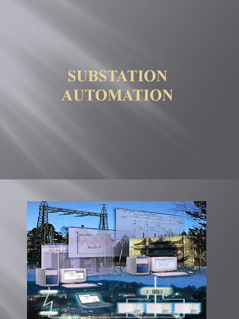 Substation Automation | PDF | Scada | Electrical Substation