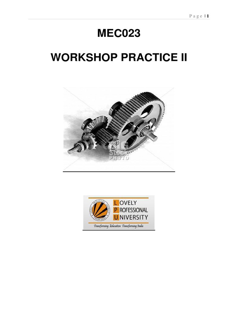 MEC023 Workshop Practice Ii | PDF | Rectifier | Electrical Connector