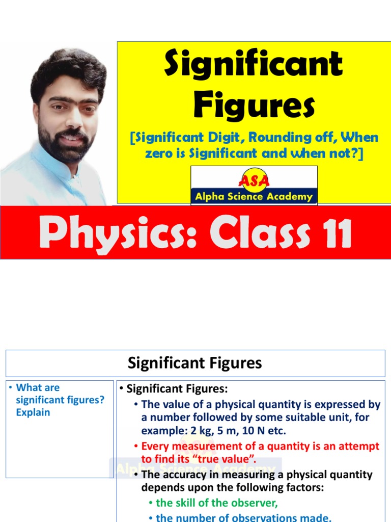 Significant Figures (Definition, Examples, Types, Rules, Rounding Off ...