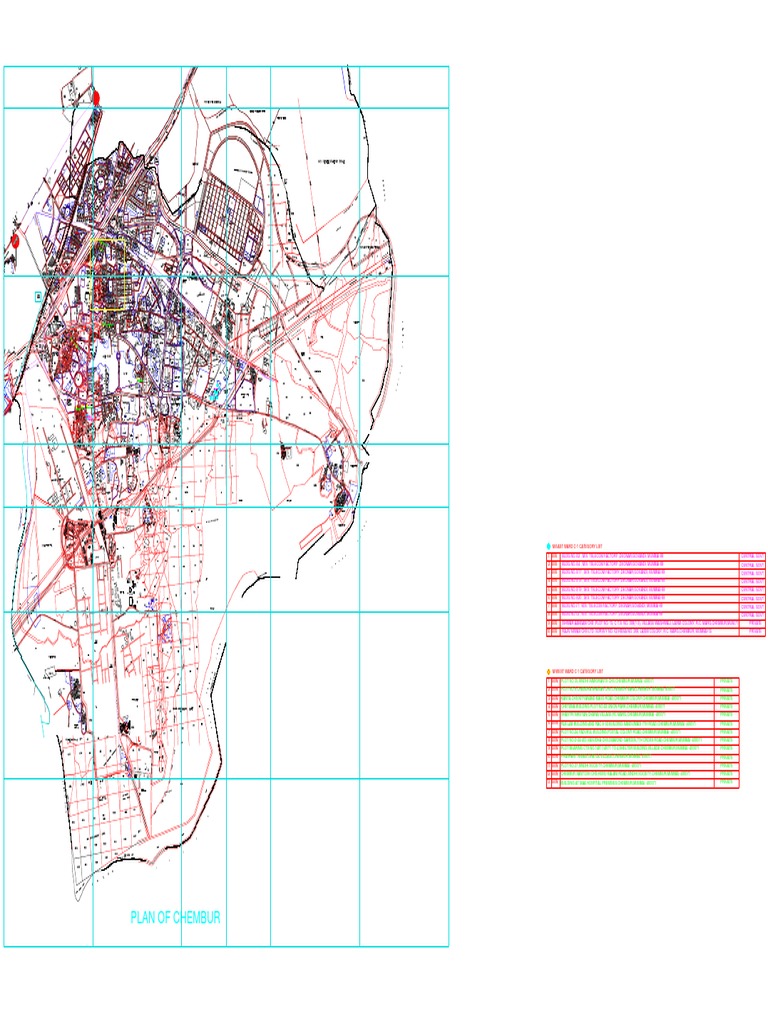 Plan of Chembur: M/E 1 2 3 4 5 6 7 8 9 10 M/East Ward C-1 Category List ...