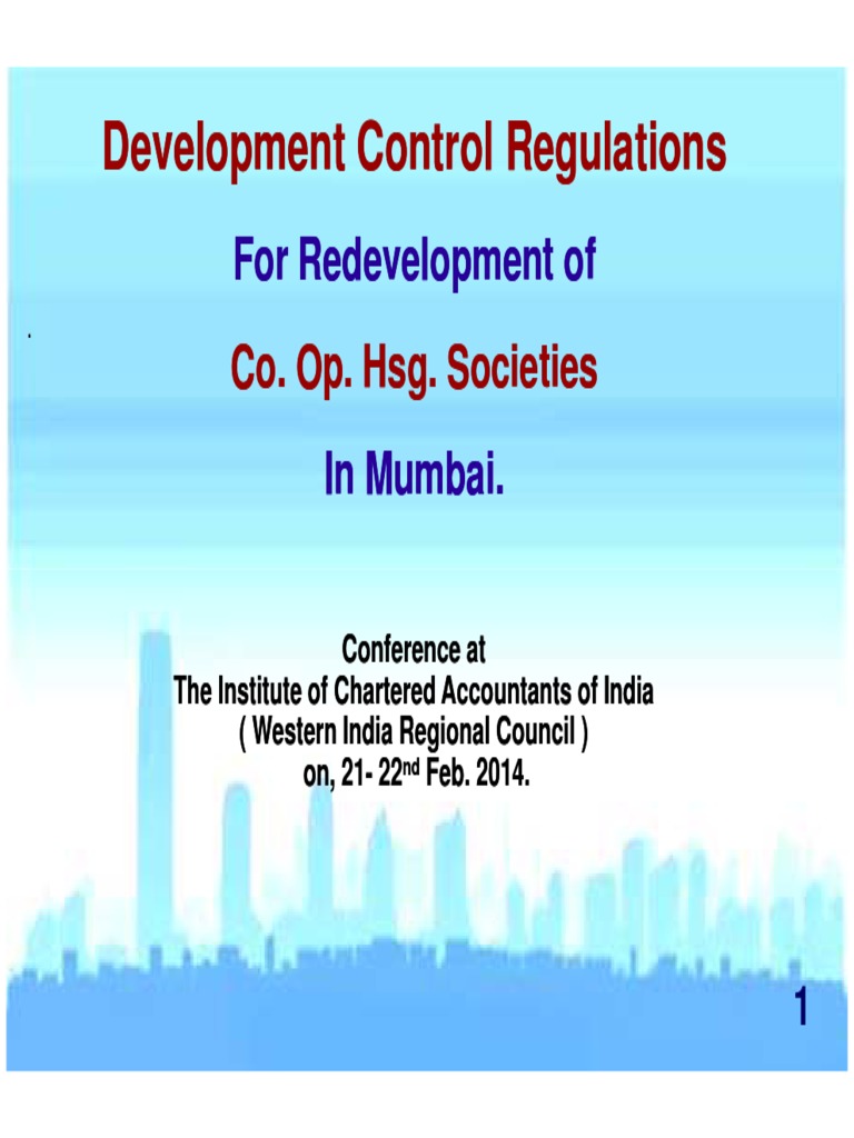 Development Control Regulations Development Control Regulations ...
