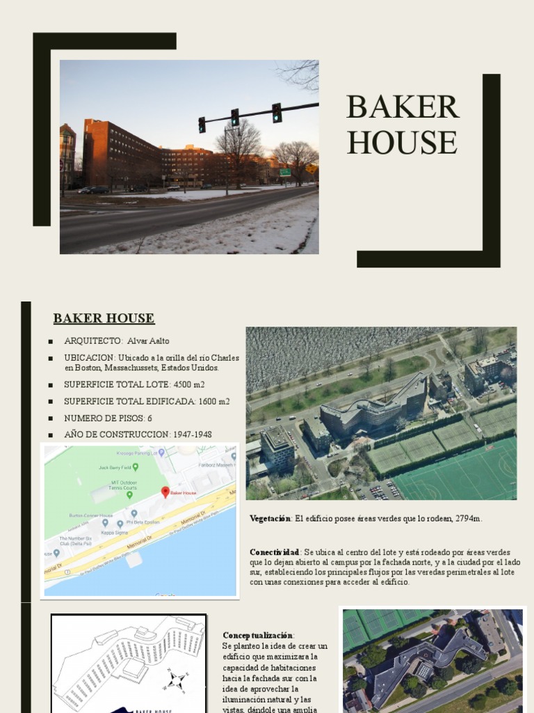 Baker House de Alvar Aalto en Boston | PDF | Medios de arte