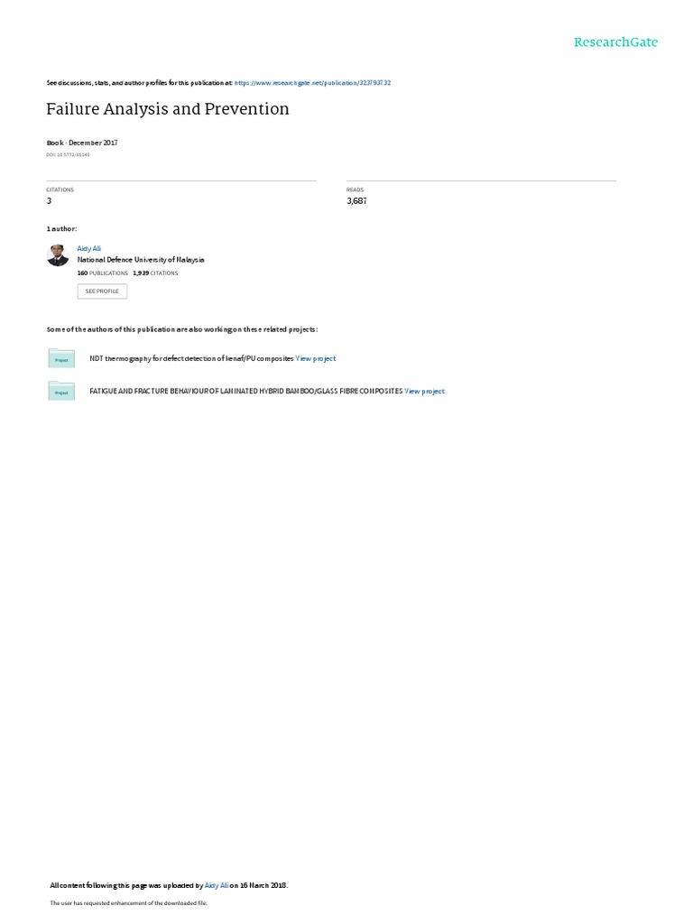 Project Fatigue PDF | PDF | Fatigue (Material) | Strength Of Materials