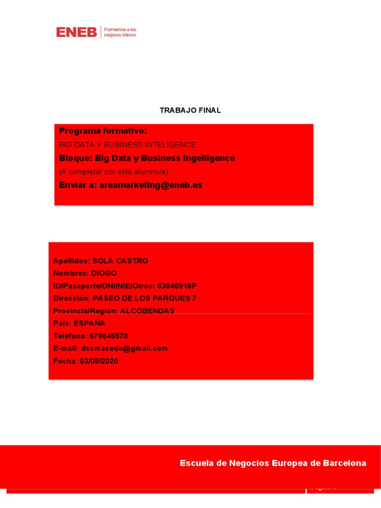 Big Data Eneb | PDF | Big Data | No Sql