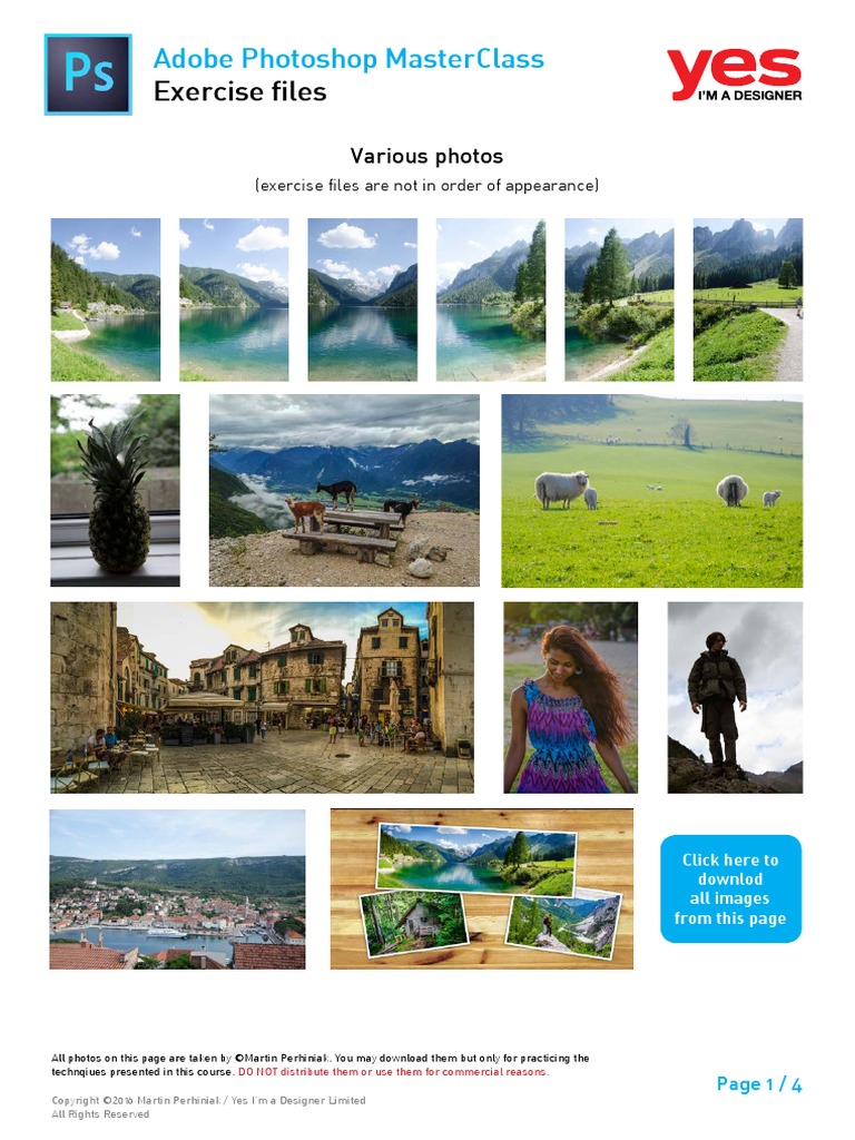 8.1 Photoshop - Exercise Files PDF | PDF | Creative Commons License ...