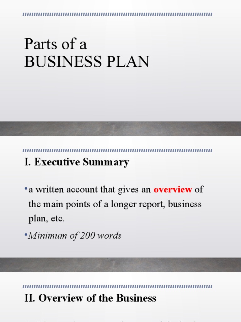 Essential Components of a Business Plan | PDF