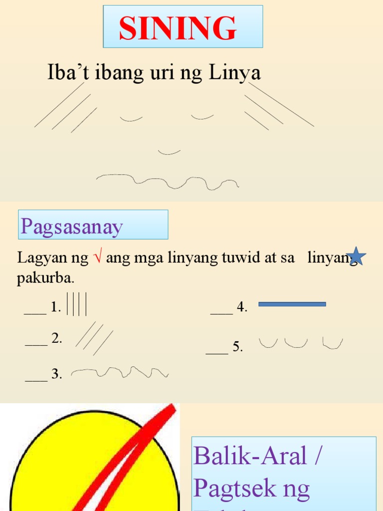 Ibat - T Ibang Uri NG Linya | PDF