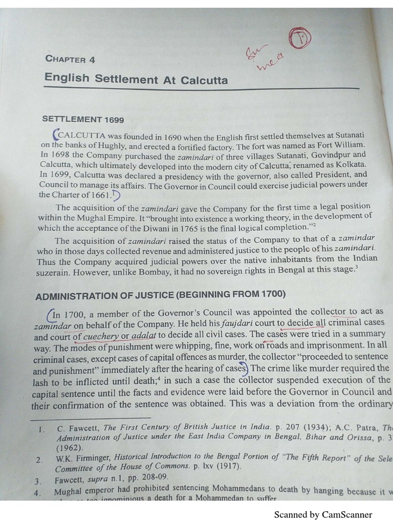 Calcutta Settlement | PDF