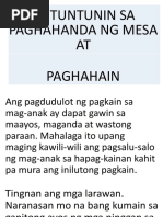 Power Point Paglalaba | PDF