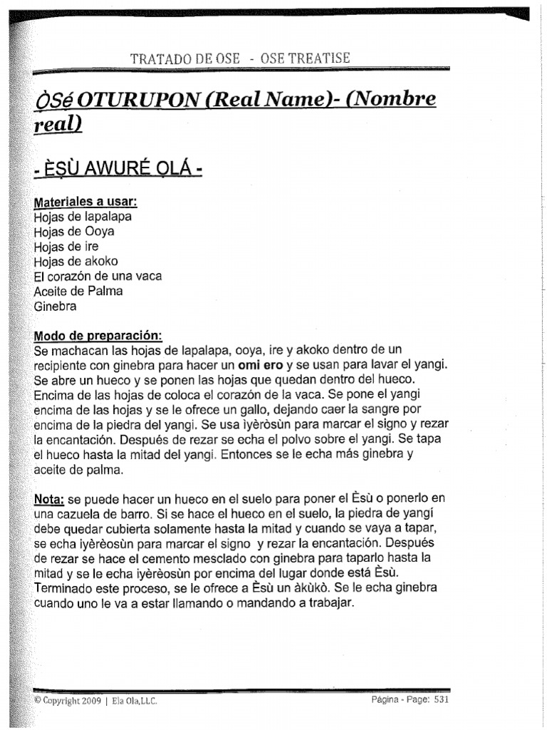 Òsé Òtúrúpòn | PDF