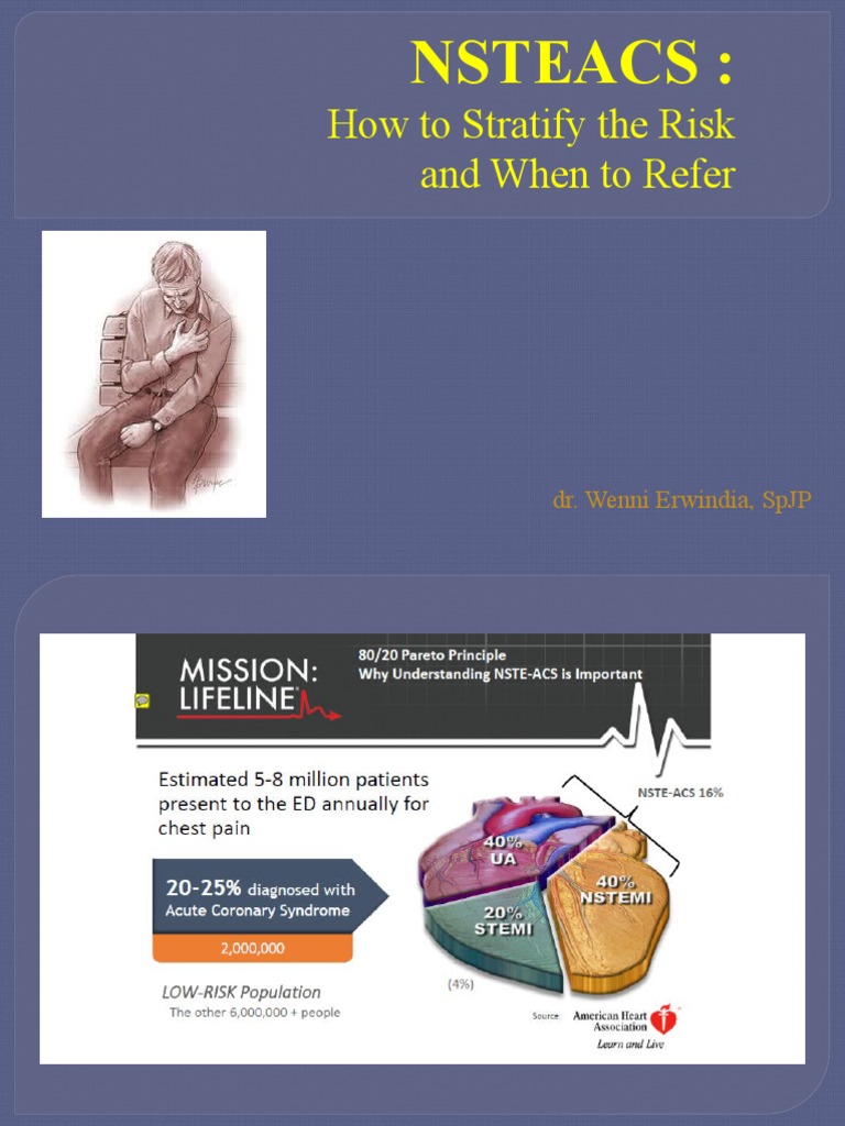 How To Stratify The Risk and When To Refer: Nsteacs | PDF | Myocardial ...