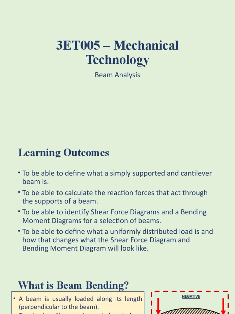 Introduction To Beam Bending | PDF | Beam (Structure) | Bending