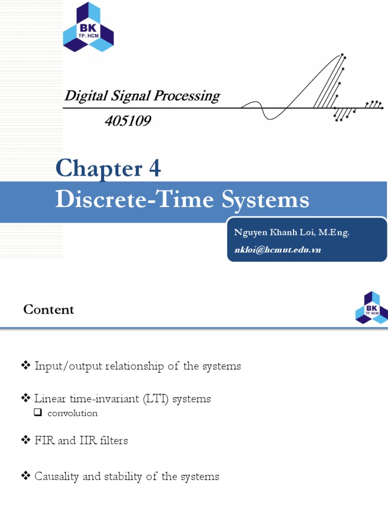 DSP Chapter4 | PDF | Information And Communications Technology ...