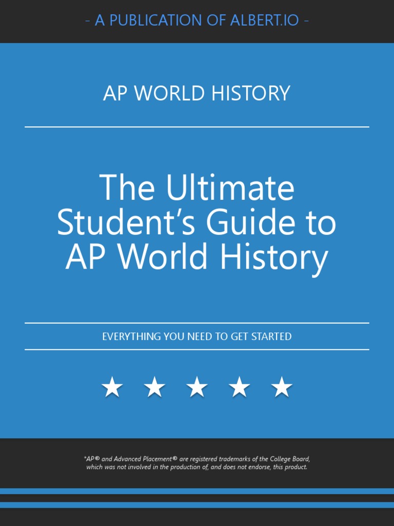 Students Guide To AP World History | PDF | Advanced Placement | Test ...