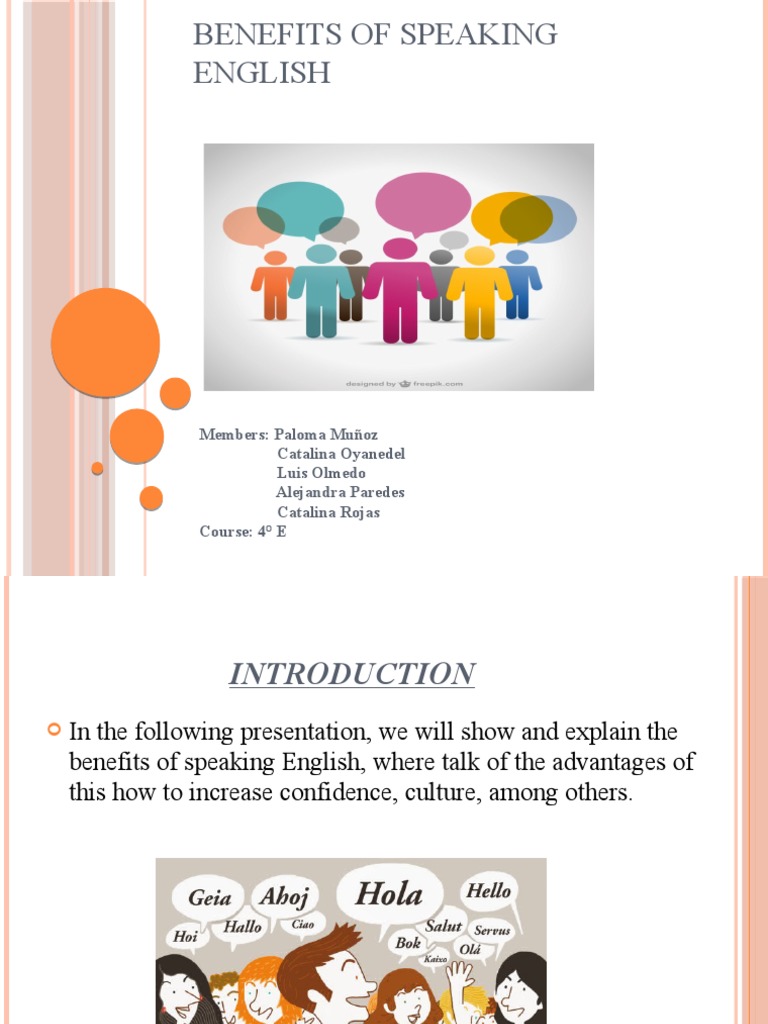 Benefits of Speaking English | PDF | English Language | Epistemology