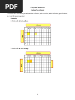 Pixel Art Creation in Excel Guide | PDF | Software